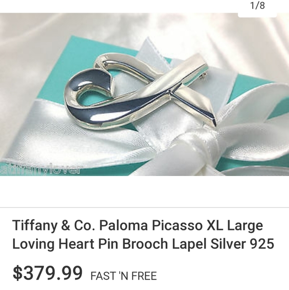 Tiffany & Co. | Jewelry | Rare Picassos Xl Loving Heart Brooch | Poshmark